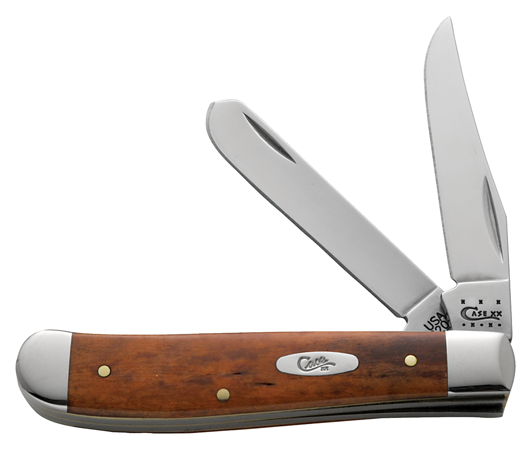 Case Smooth Chestnut Bone Mini Trapper Pocket Knife | Cabela's